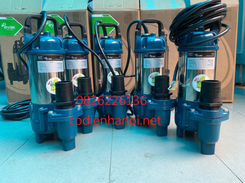 Máy bơm chìm Evak EW-5.20A - Cơ điện Hà Nội